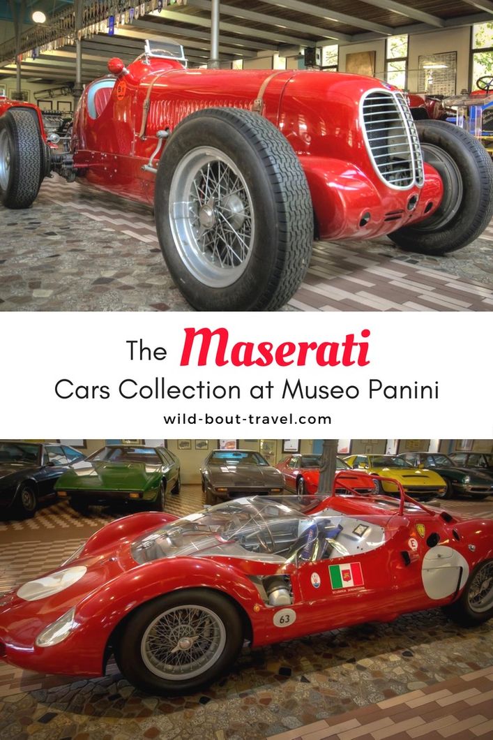 Maserati Cars Collection at Museo Panini: A must-see for cars enthusiasts