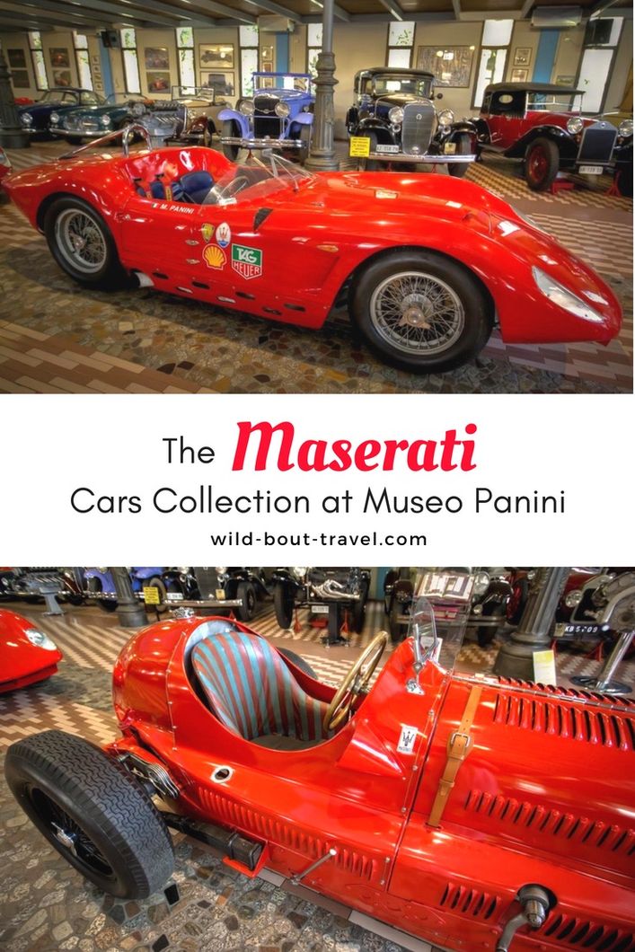 Maserati Cars Collection at Museo Panini: A must-see for cars enthusiasts