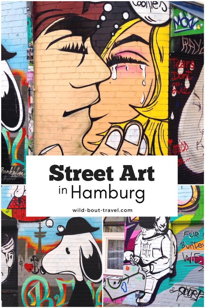 Hamburg Graffiti in St. Pauli Quarter