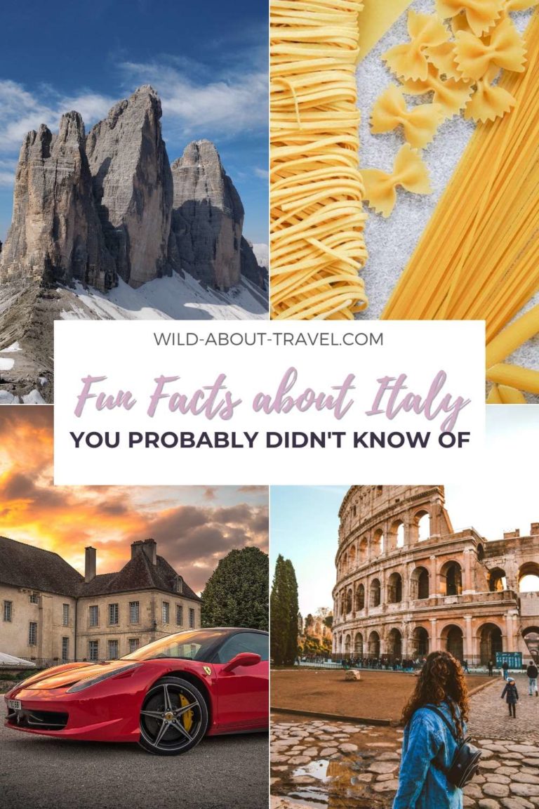 Fun Facts About Italy: Things You May Not Know Of The "Bel Paese"