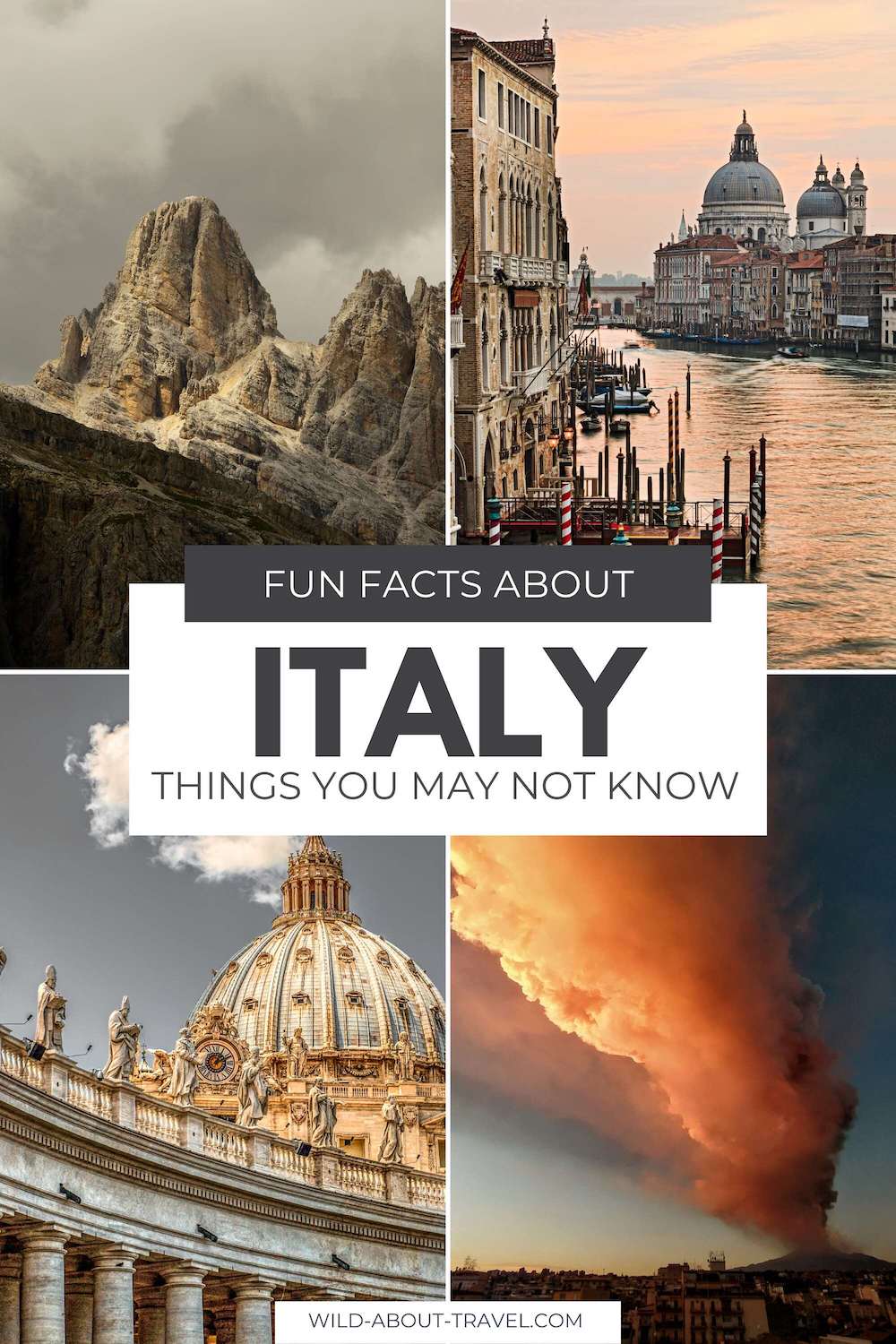 Fun Facts About Italy: Things You May Not Know Of The "Bel Paese"
